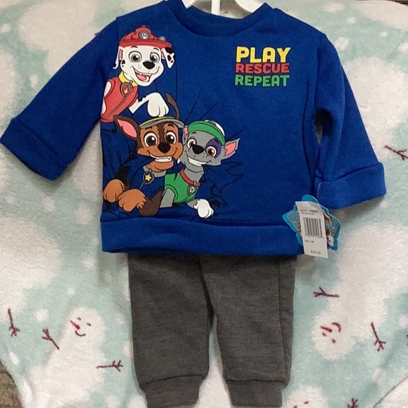 Nickelodeon | Matching Sets | Nickelodeon Paw Patrol 2pc Set Size 2 Months | Poshmark
